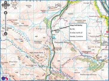 LOCATION & ACCESS – Shap Fell Bothy
